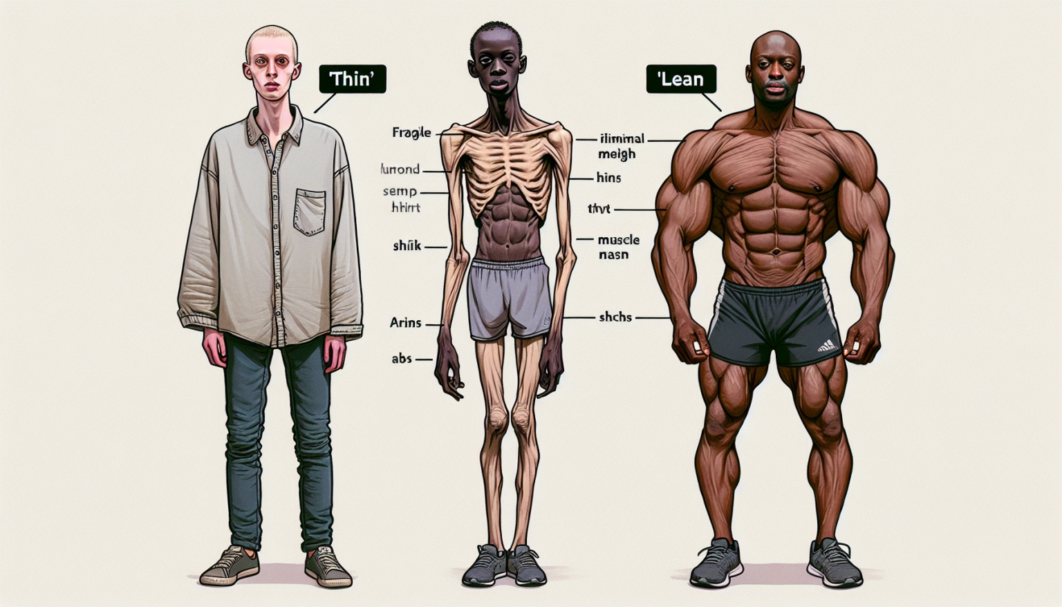 Thin and Lean: What's the Difference? | Gym Rat Style