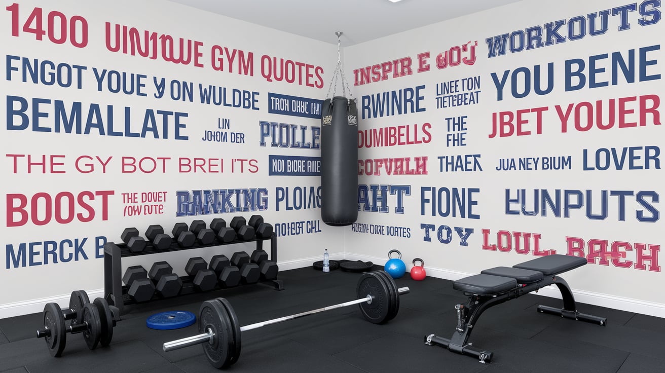 1400 Unique Gym Quotes to Perfectly And Boost Your Workouts